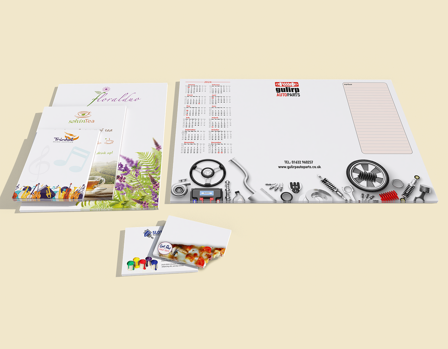 Note Pads – Holmdale Print and Mail